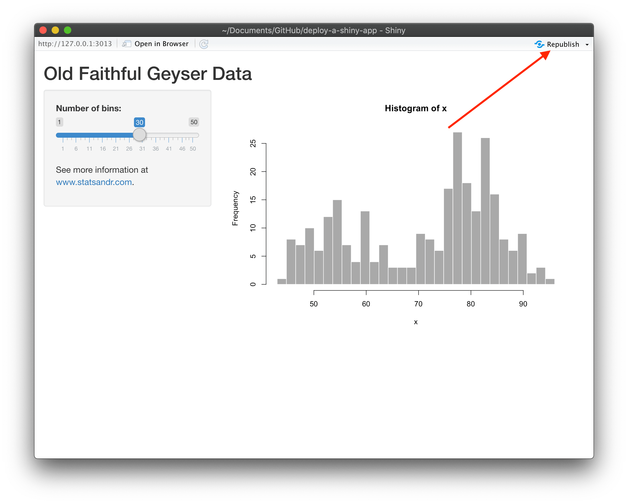 How To Publish A Shiny App Example With Shinyapps Io R Bloggers
